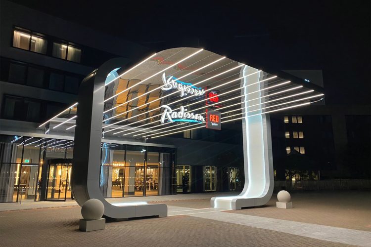 Radisson Red Hotel – Canopy - Morrison Design